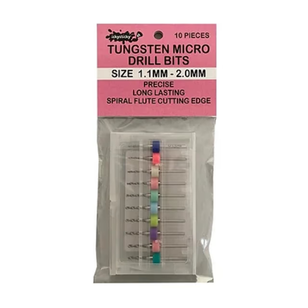 Tungsten Micro Drill Bit 1.1 - 2.0mm — BC-AERO